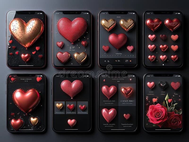 Modern Mobile App Interface Designs with Sleek Layouts and Festive ...