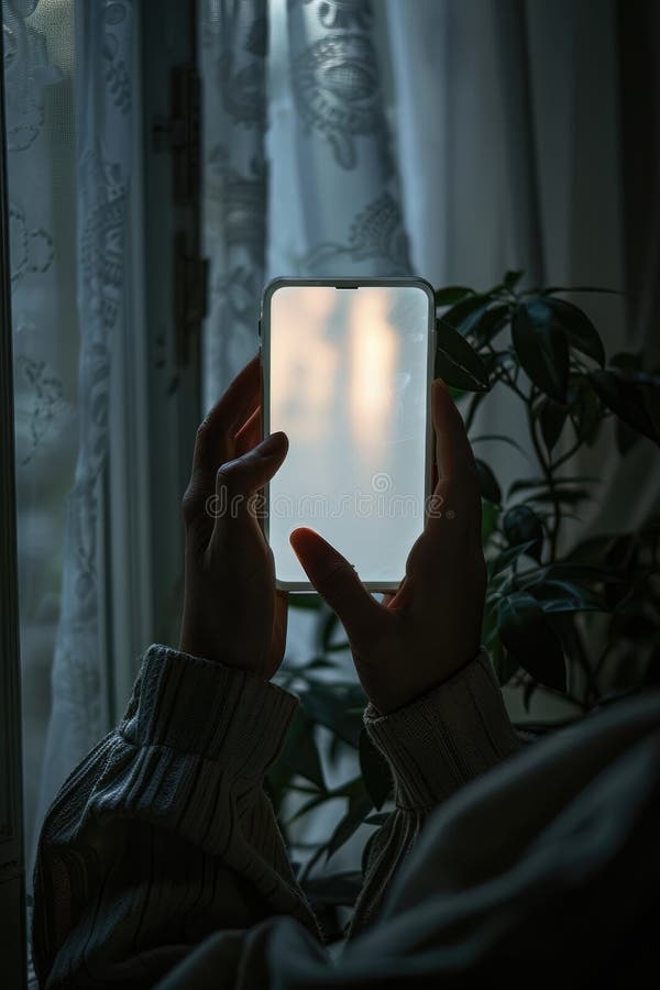 Modern Mobile Phone Screen Mockup Templates for App Presentation ...