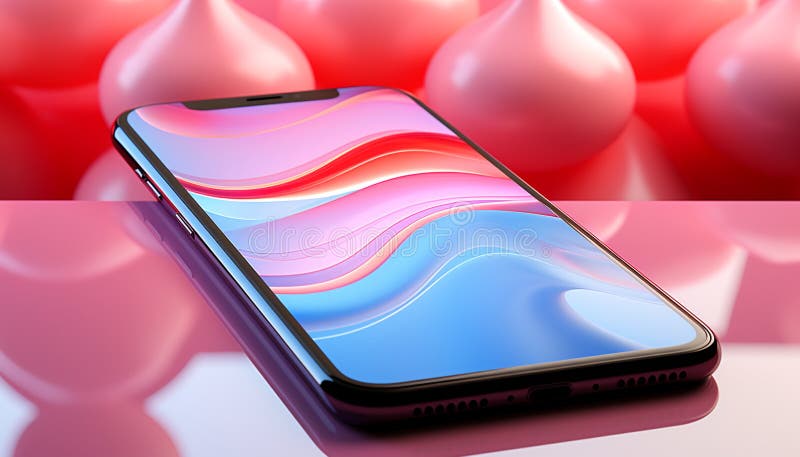 Modern Mobile Phone Symbolizes Successful Communication in a Digital ...