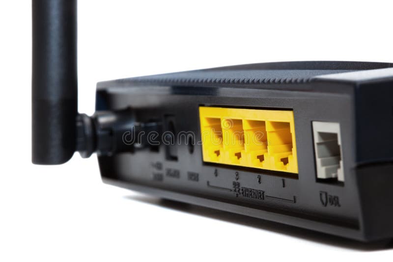 MTA cable modem stock photo. Image of computer, binary - 781084