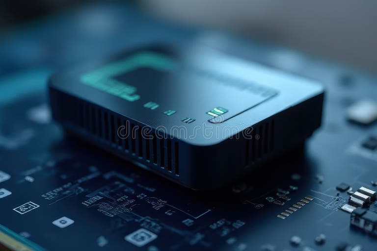 Modern Modem Appearance stock illustration. Illustration of advancement ...