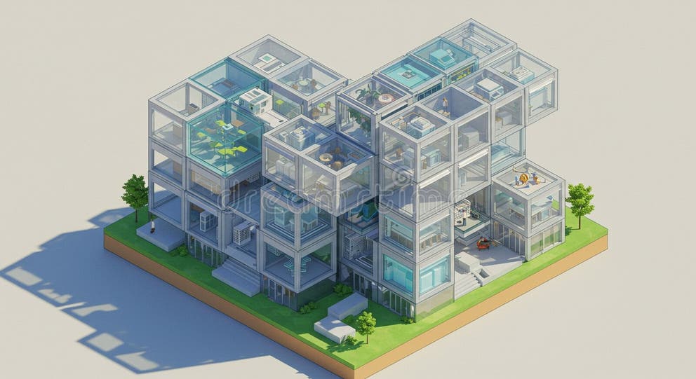 Cubic Rooms Stock Illustrations – 23 Cubic Rooms Stock Illustrations ...