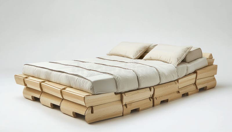 Modern Modular Bed Frame with Adjustable Height for Adaptable Bedroom ...