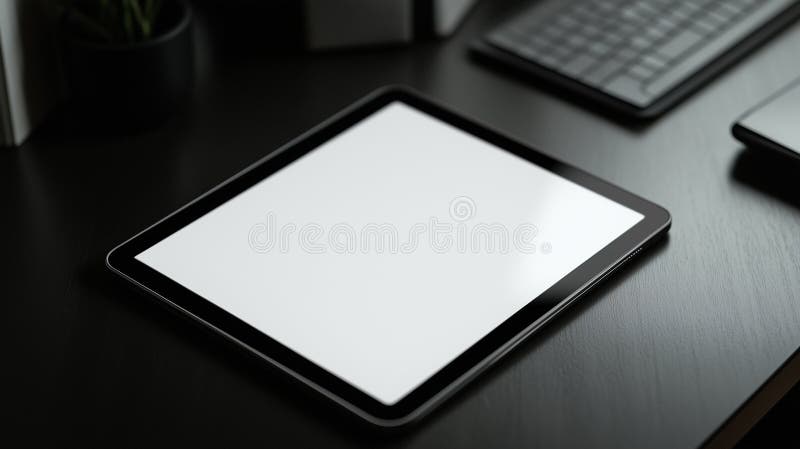 Modern Modular Graphics Tablet in Matte White Rests Elegantly on a ...