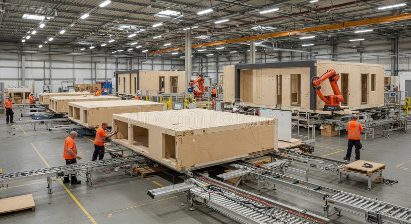 Modern Modular Home Assembly Innovation in Housing Construction ...