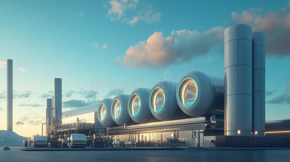 Modern Modular Nuclear Reactors Ensuring Clean Energy Production Stock ...