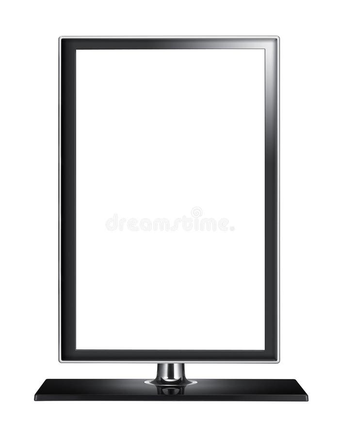Modern monitor stock image. Image of copy, computer, frame - 61557441