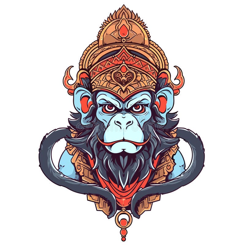 Modern Monkey Face Logo and T-shirt Vector Design Stock Illustration ...