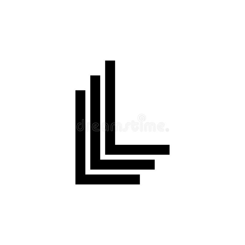 Modern Monogram Letter L Logo Design Stock Vector - Illustration of ... Modern Monogram Letter L Logo Design Stock Vector - Illustration of ...
