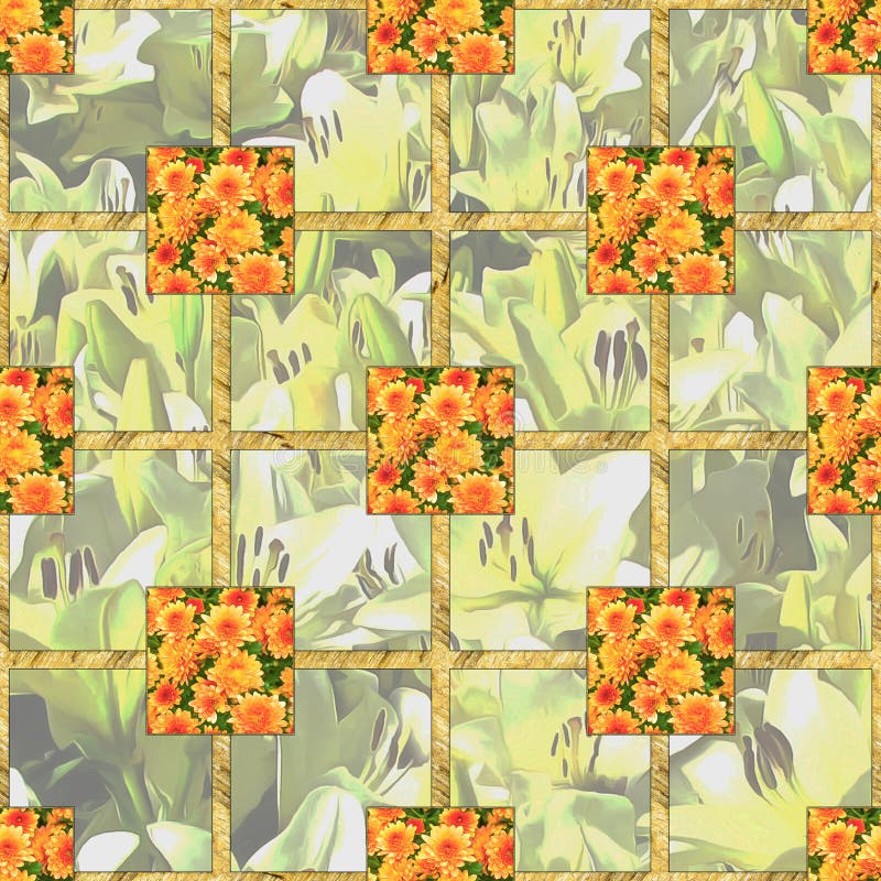 Inlay Floral Pattern Stock Illustrations – 402 Inlay Floral Pattern ...