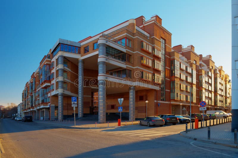 Modern Moscow architecture editorial photo. Image of city - 53606241