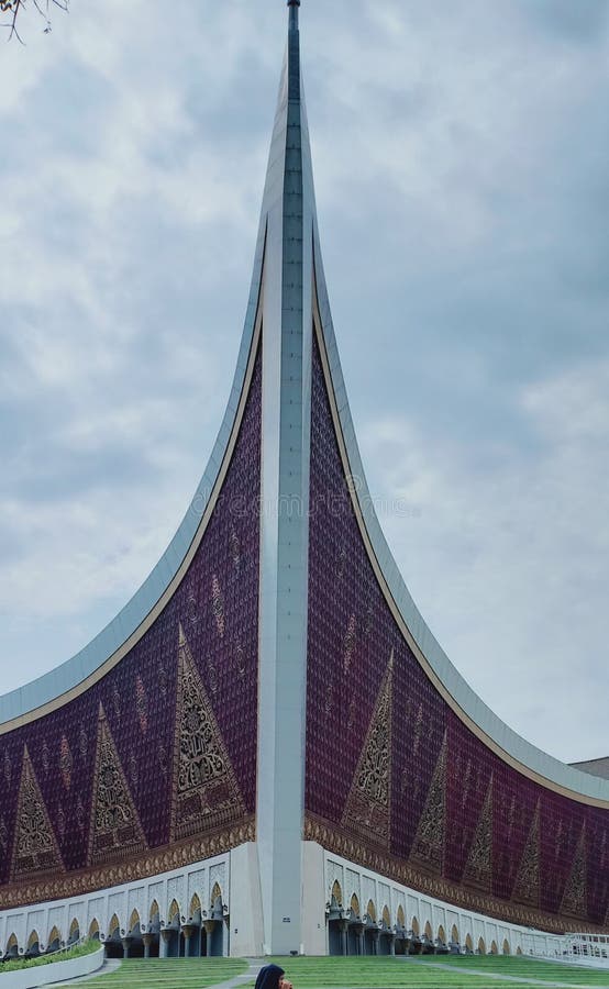 Modern Mosque Architecture Amazing Stock Photo - Image of architecture ...