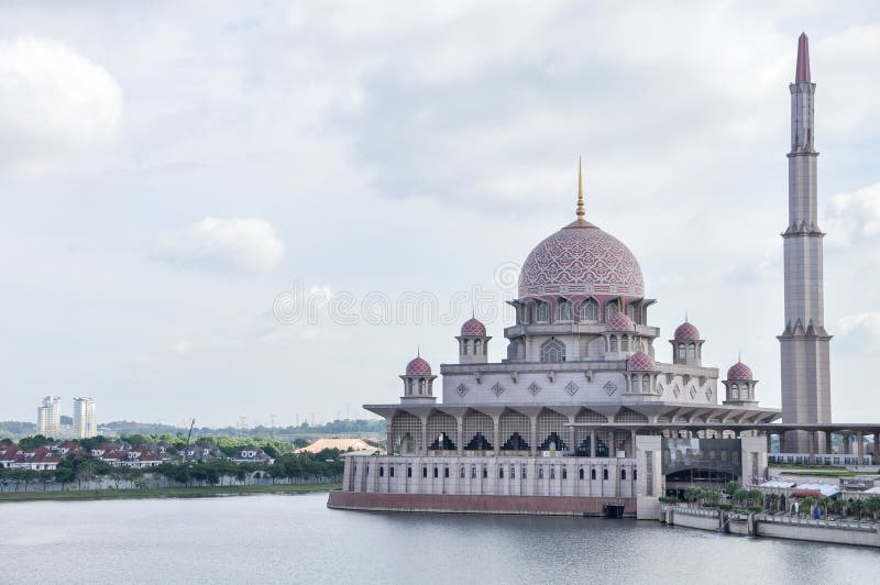 Modern mosque in Malaysia stock photo. Image of asia - 96328888