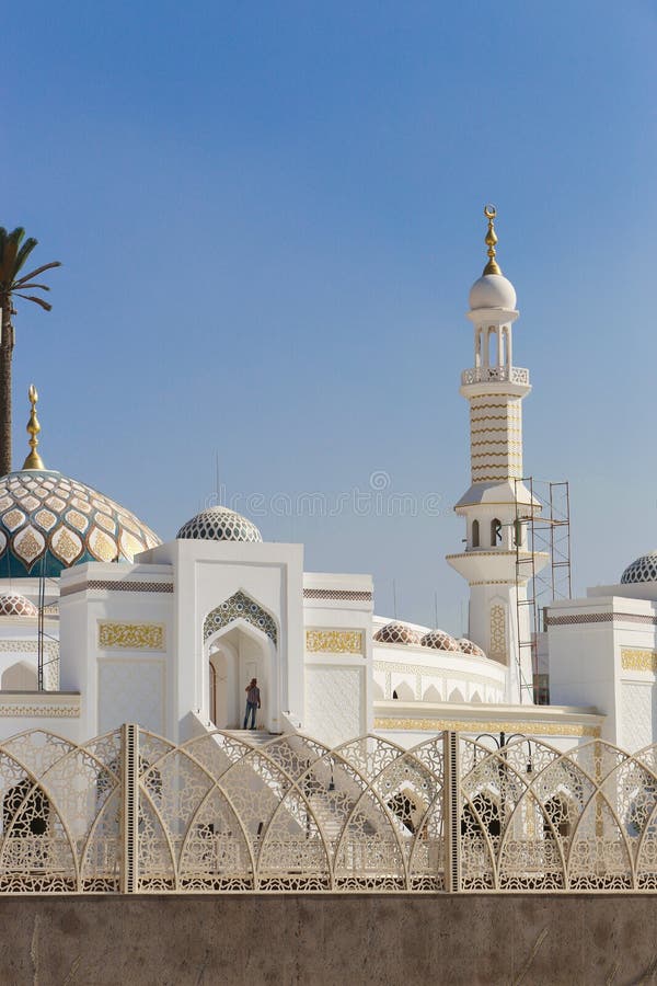 Modern Mosque of Muslims editorial photography. Image of amman - 99109932