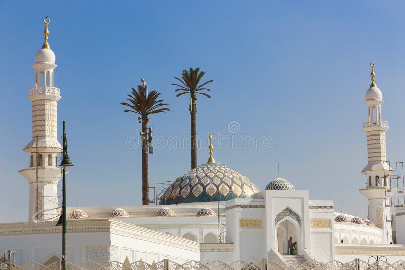 Mosque - Cairo, Egypt stock photo. Image of holiday, garden - 81175978