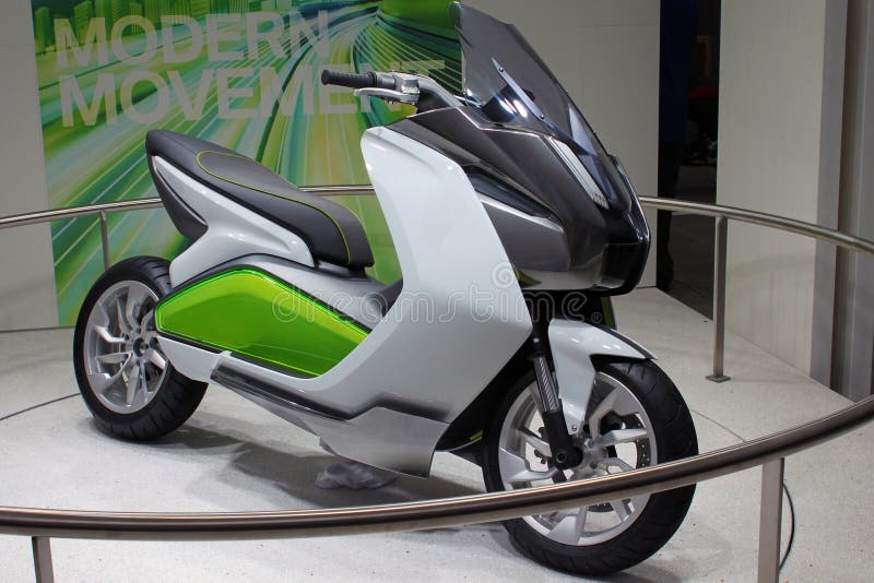 Modern motorcycle stock photo. Image of expensive, ecological - 25320426