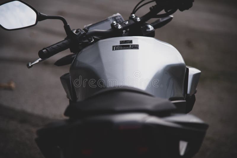 Modern motorcycle stock image. Image of disk, side, transportation ...
