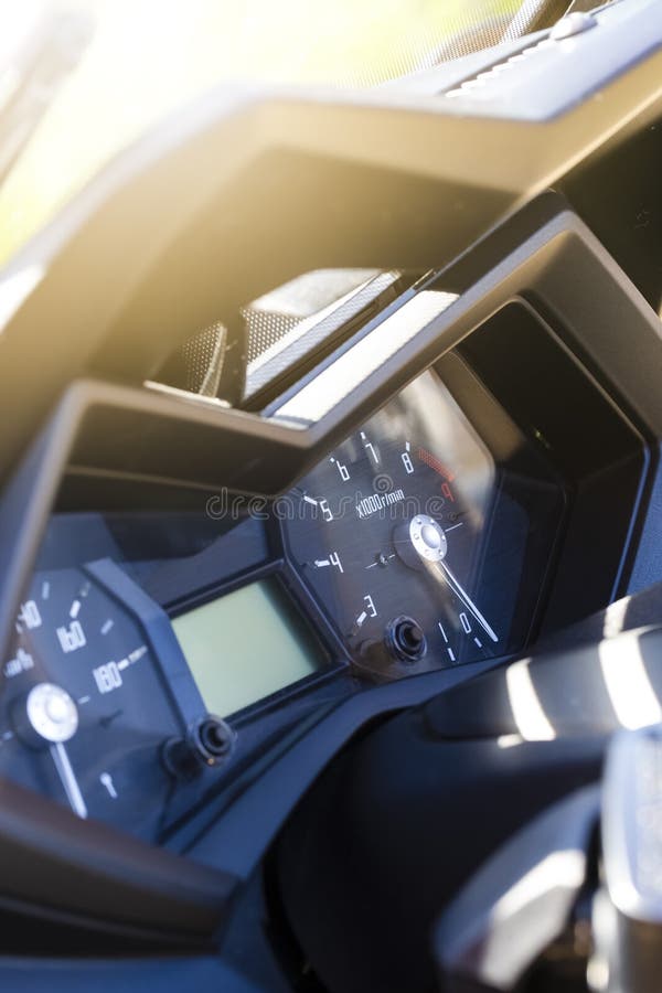 Moto panel stock image. Image of measure, graduation, instrument - 2074147