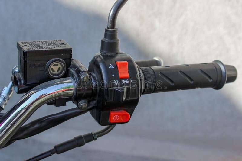 Modern Motorcycle Handle Buttons Switches Stock Photos - Free & Royalty ...