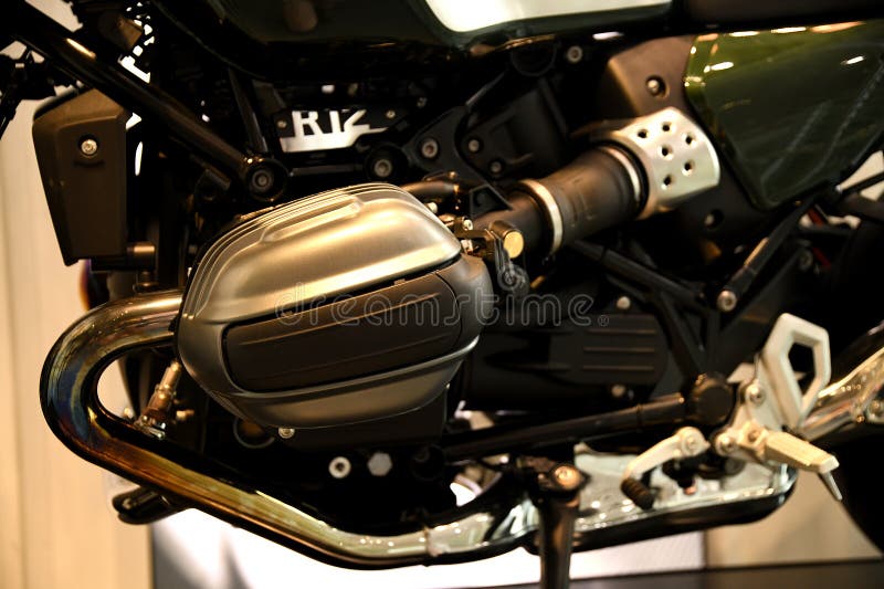 The Modern Motorcycle Rig Impresses with Its Powerful Design and High ...