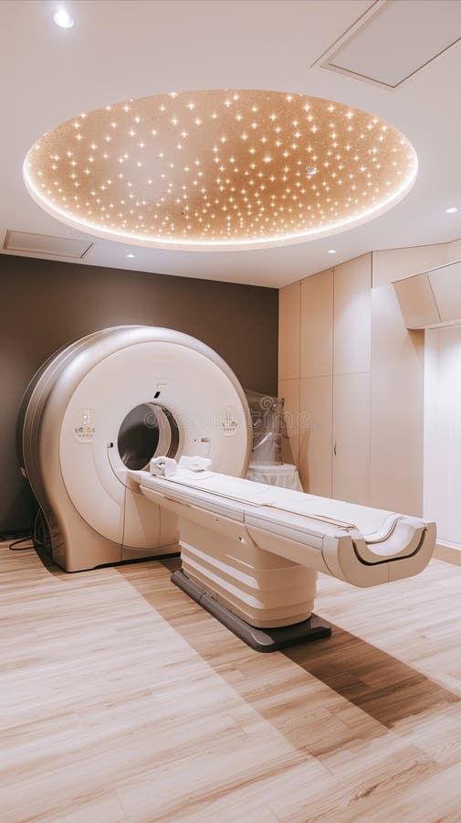 Modern MRI Machine in Room stock photo. Image of innovation - 314522676