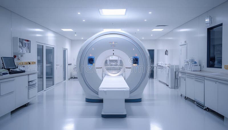 Modern Mri Scanner Machine in Hospital Laboratory Room Stock Image ...