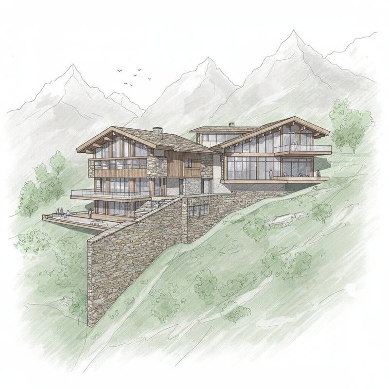 Modern Multi Level Structure Stock Illustrations – 1,061 Modern Multi ...