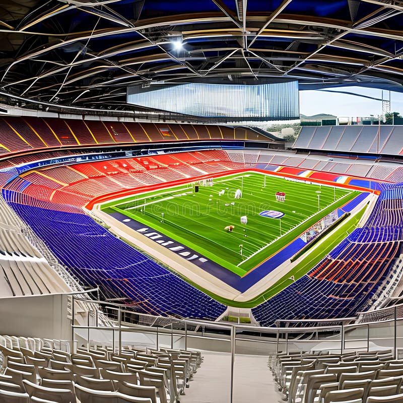 A Modern, Multi-purpose Stadium Designed To Accommodate Various ...