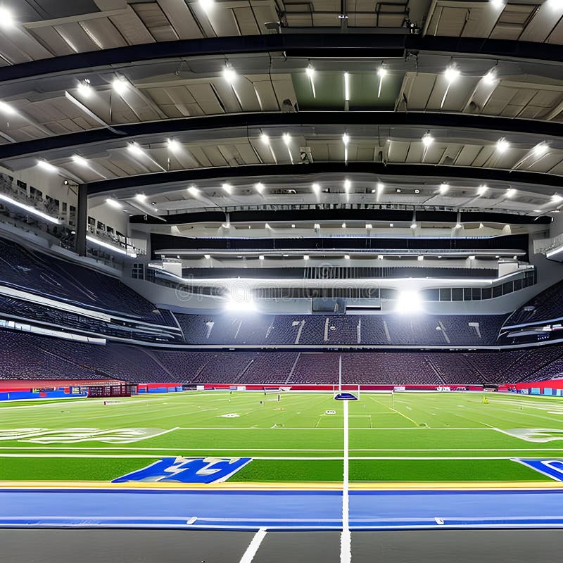 A Modern, Multi-purpose Stadium Designed To Accommodate Various ...