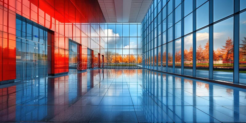 Modern Multi-storey Office Building on the Street Stock Photo - Image ... Modern Multi-storey Office Building on the Street Stock Photo - Image ...
