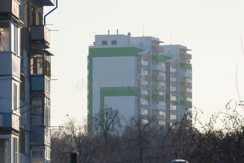 Modern, Multi-storey Residential Complex Green Cape Editorial Photo ...