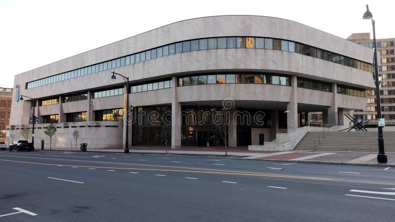 Modern Office Building at 555 Main St, Hartford, CT, USA Stock Image ...
