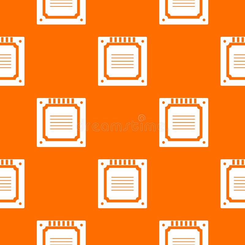 Modern Multicore CPU Pattern Seamless Stock Vector - Illustration of ...