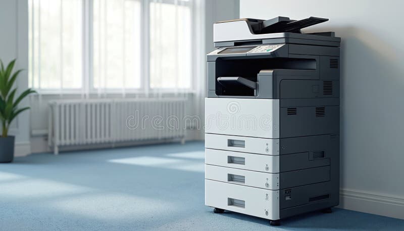 Network Copier Office Machine Ai Stock Illustrations – 69 Network ...