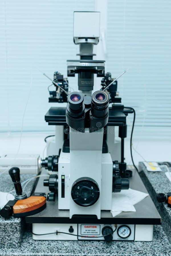 Modern Multifunctional Medical Stock Image - Image of microscope ...