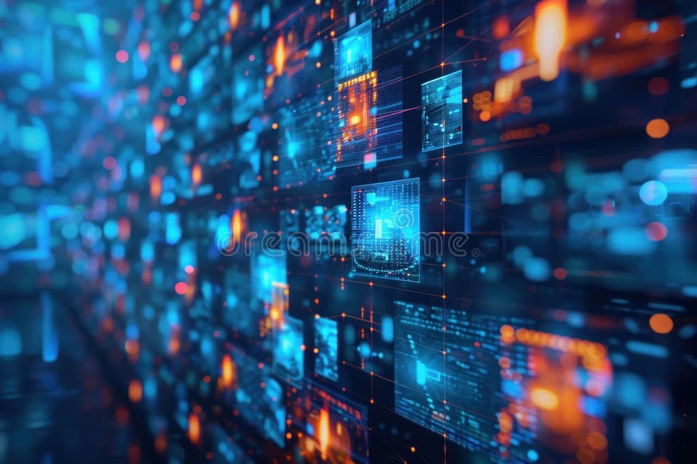 Modern Multimedia Network: Background with Web Stream and TV ...