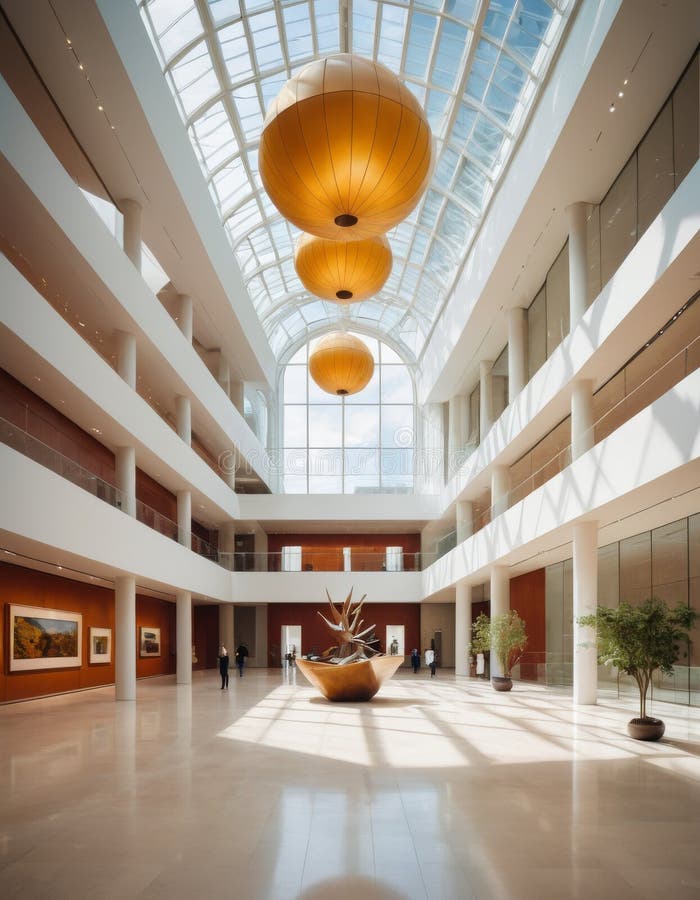 Modern Museum Architecture stock photo. Image of sophistication - 313294248