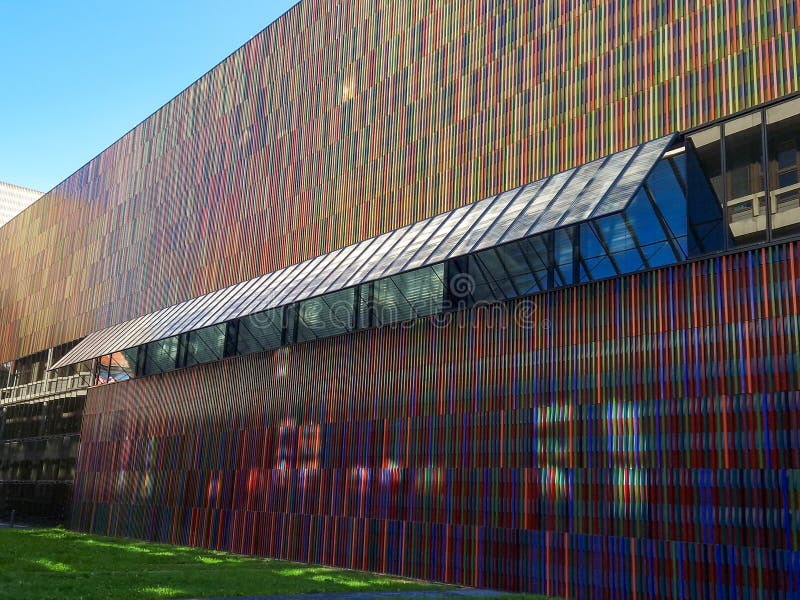 Modern Museum Building in Munich in Germany Stock Image - Image of ...