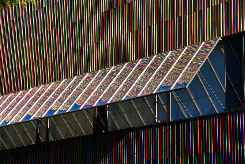 Modern Museum Building in Munich in Germany Stock Image - Image of ...