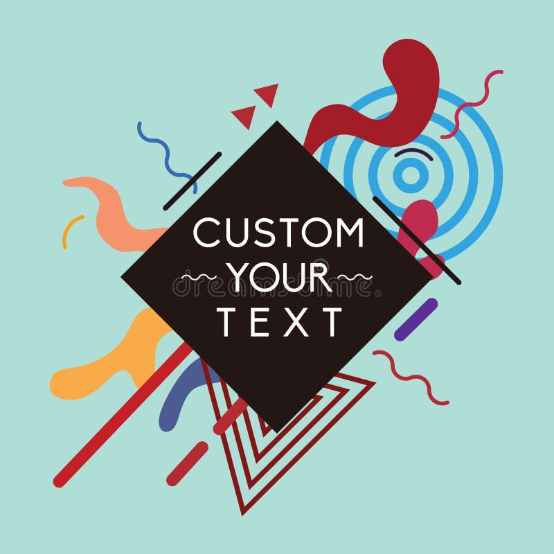 Modern Music and Indie Festival Abstract Background Vector Stock Vector ...