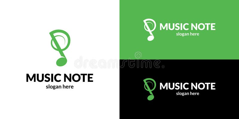 Modern music note symbol stock vector. Illustration of abstract - 321849412