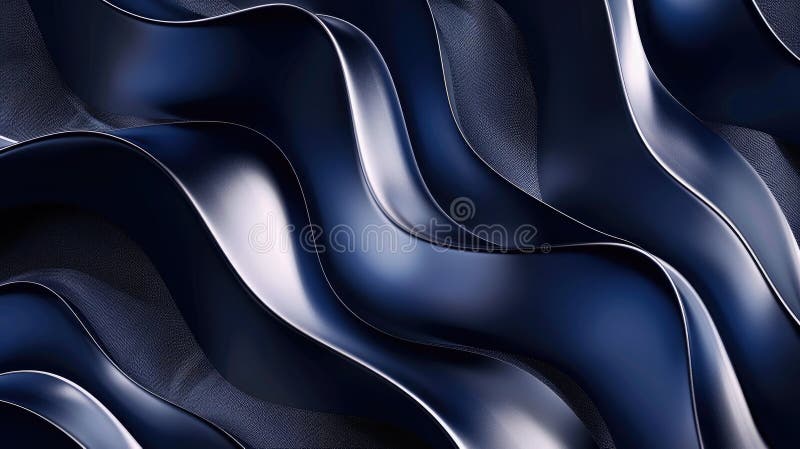 Modern Navy Blue and Silver Abstract Pattern, Simple Gradient Fade ...