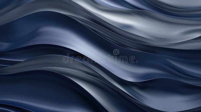 Modern Navy Blue and Silver Abstract Pattern, Simple Lines and Elegant ...
