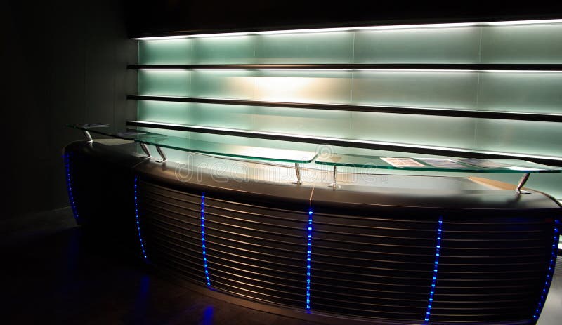 Neon lights at bar stock photo. Image of flash, background - 12612412