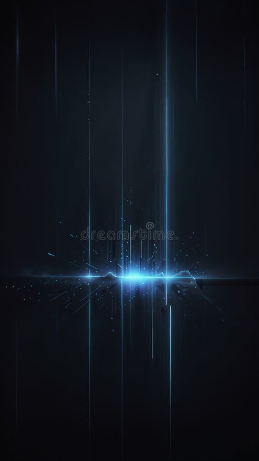 Modern Neon Illuminated Tile Floor in a Dark Sleek Interior Setting ...