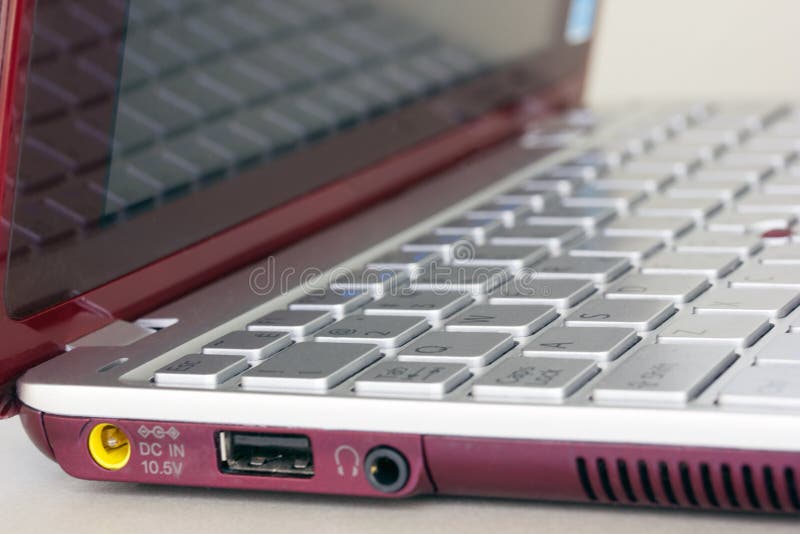 Modern netbook stock photo. Image of creative, digital - 17402008