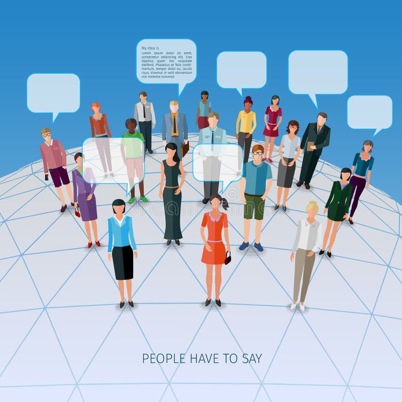 Modern networking concept stock vector. Illustration of design - 71528365