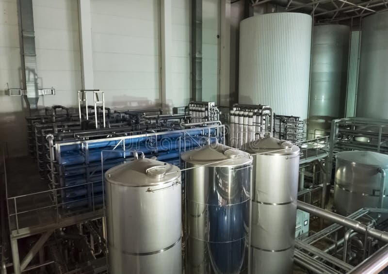 Modern New Big Filter System Stock Image - Image of equipment, modern ...