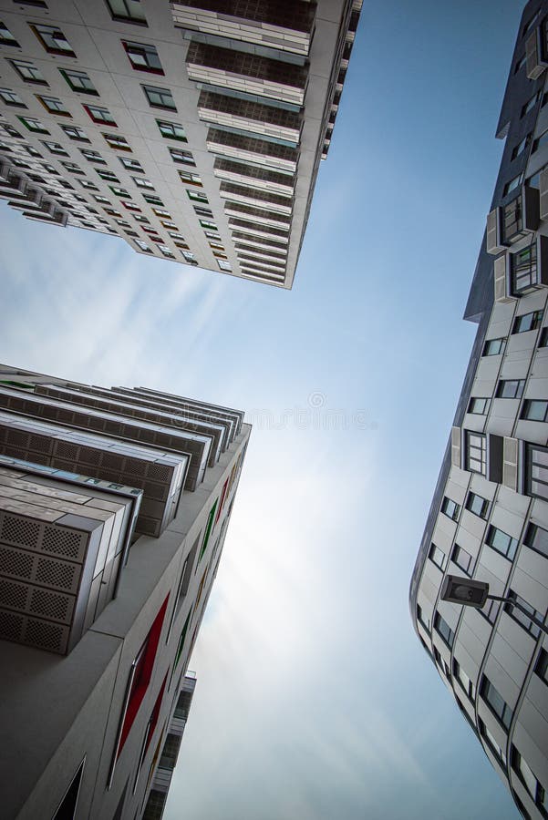 Modern, New Executive Apartment Building Stock Photo - Image of homes ...