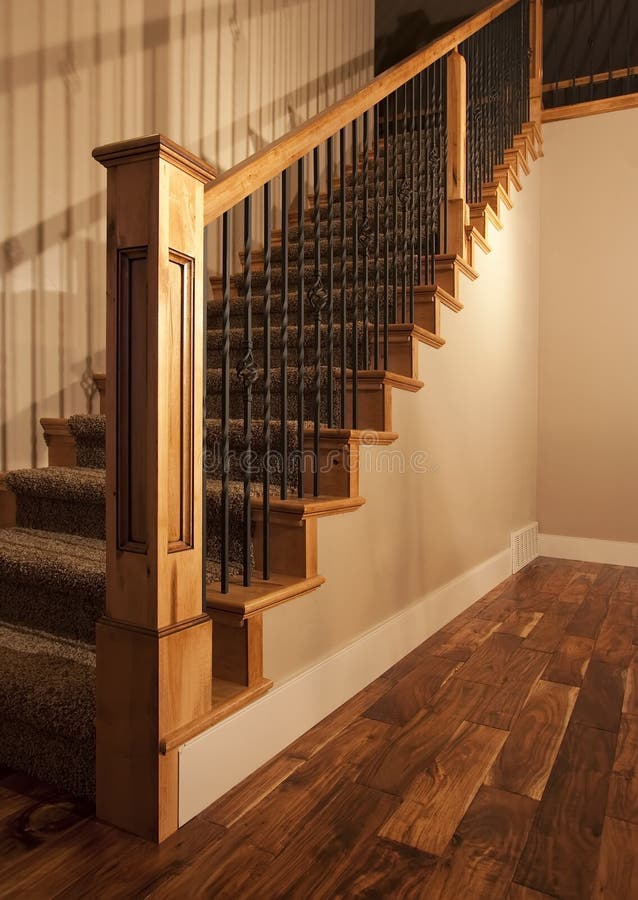 Stair Bullnose Trim Wood Stock Photos - Free & Royalty-Free Stock ...